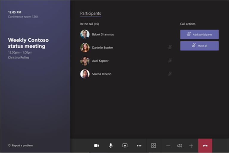 External Room Controls for Microsoft Teams Rooms – Ford AV