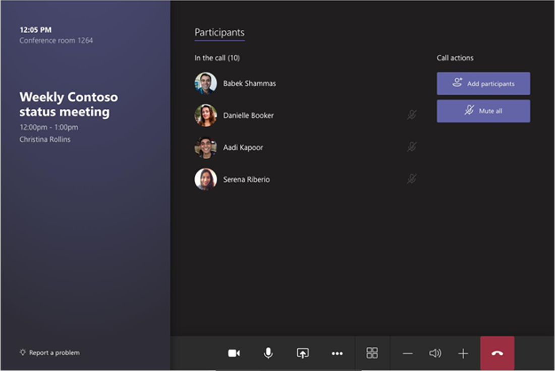 External Room Controls for Microsoft Teams Rooms – Ford AV