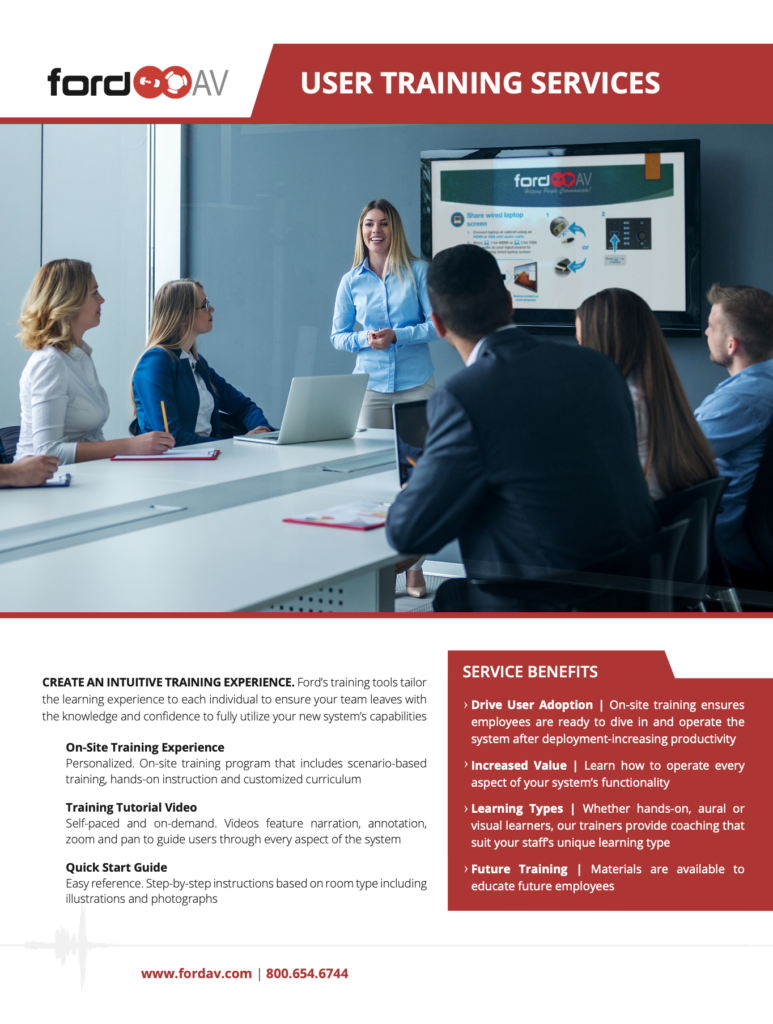 Training Center – Ford AV