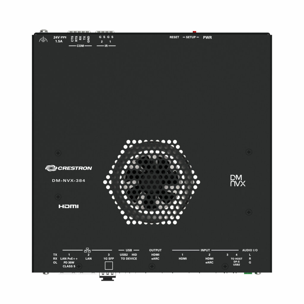 Crestron Introduces the DM NVX 384: Next-Generation AV-over-IP Solution – Ford AV