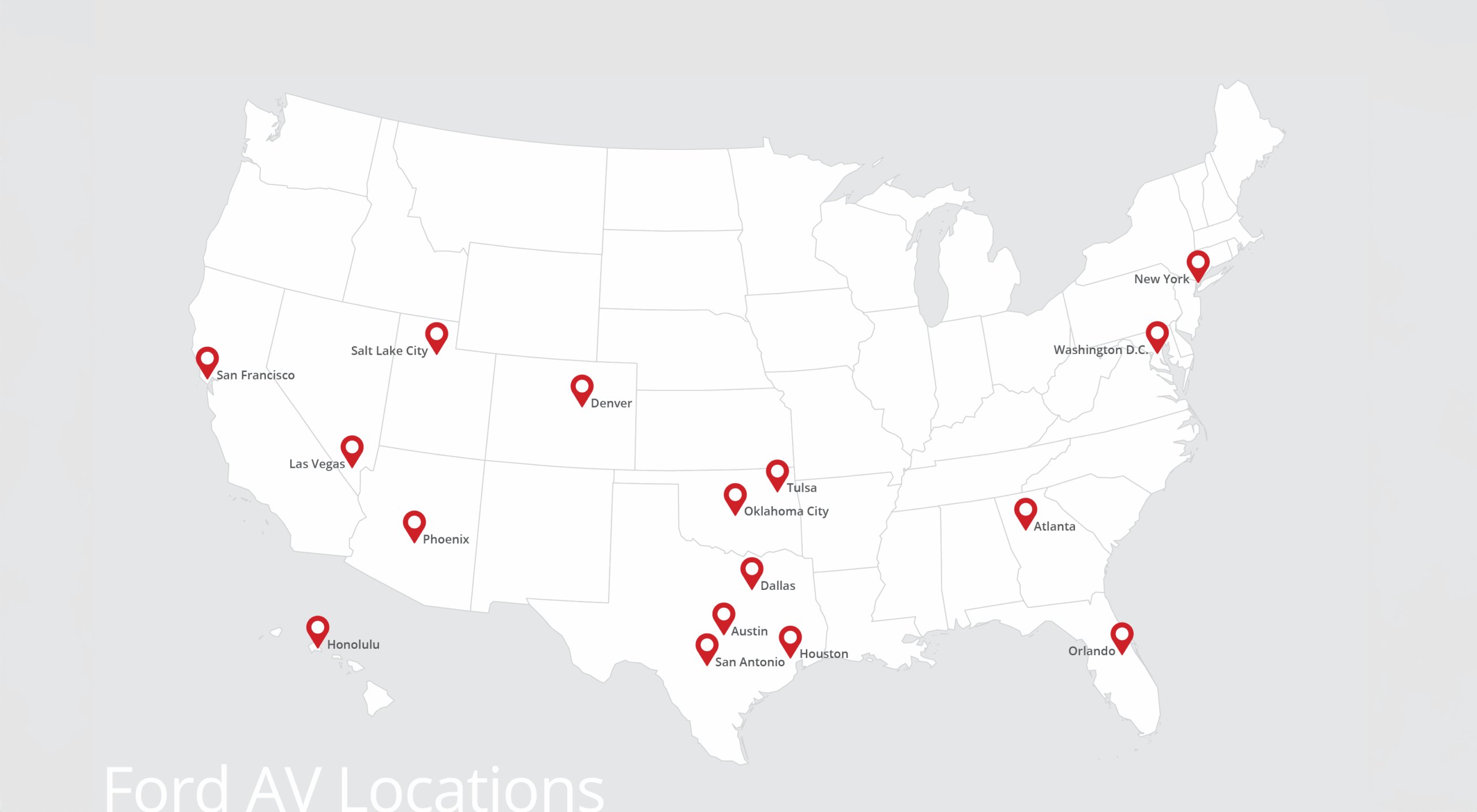 Ford AV Locations